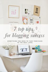 My Top 7 Blogging Tips | Pretty Fluffy